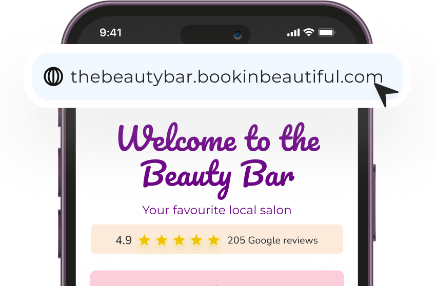 Book in Beautiful | The Best Booking System for Salons